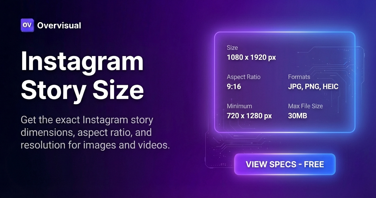 Instagram Story Size & Dimensions (Updated January 2026)